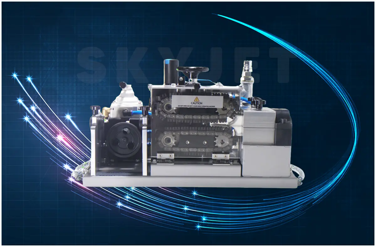 Fiber Optic Cable Jetting Machine SkyJET - Cable Blowing Machine and ...